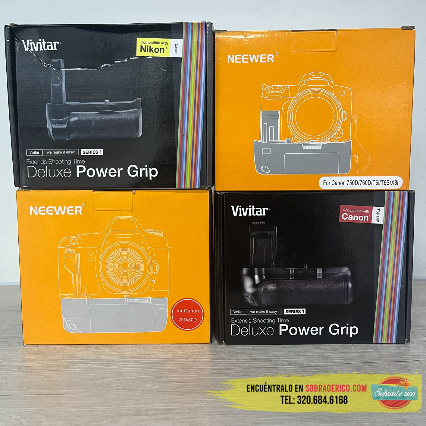 Battery grip para Nikon y canon | Sobraoerico